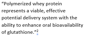 Whey Protein Encapsulated Glutathione White Paper